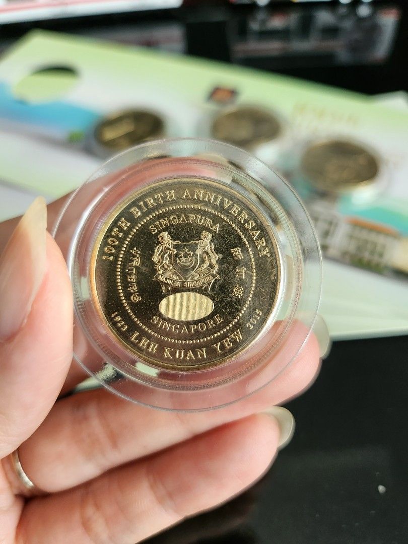 100th Birth Anniversary of Mr Lee Kuan Yew Commemorative Coin (lky coin ...