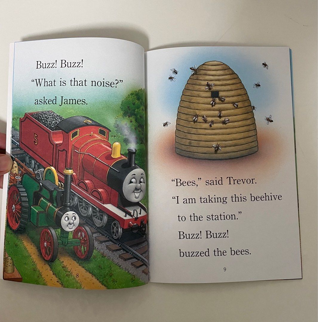 2004 James Goes Buzz, Buzz Book (Thomas and Friends), Hobbies & Toys ...