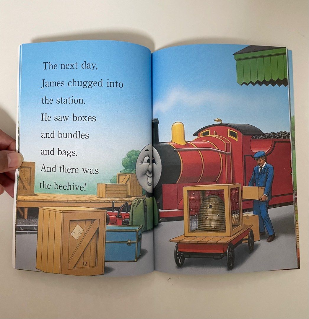 2004 James Goes Buzz, Buzz Book (Thomas and Friends), Hobbies & Toys ...