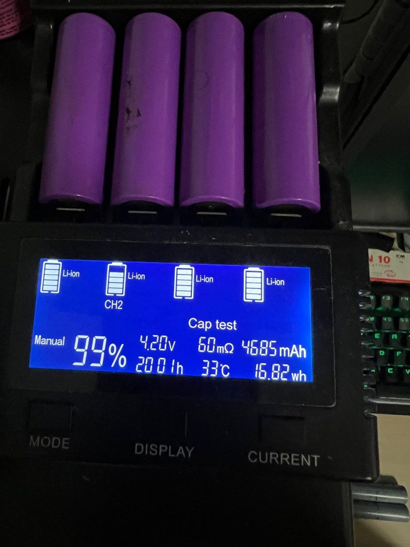 3.7V 21700 4500mAh Flat top Rechargeable Li-ion Battery, Photography ...