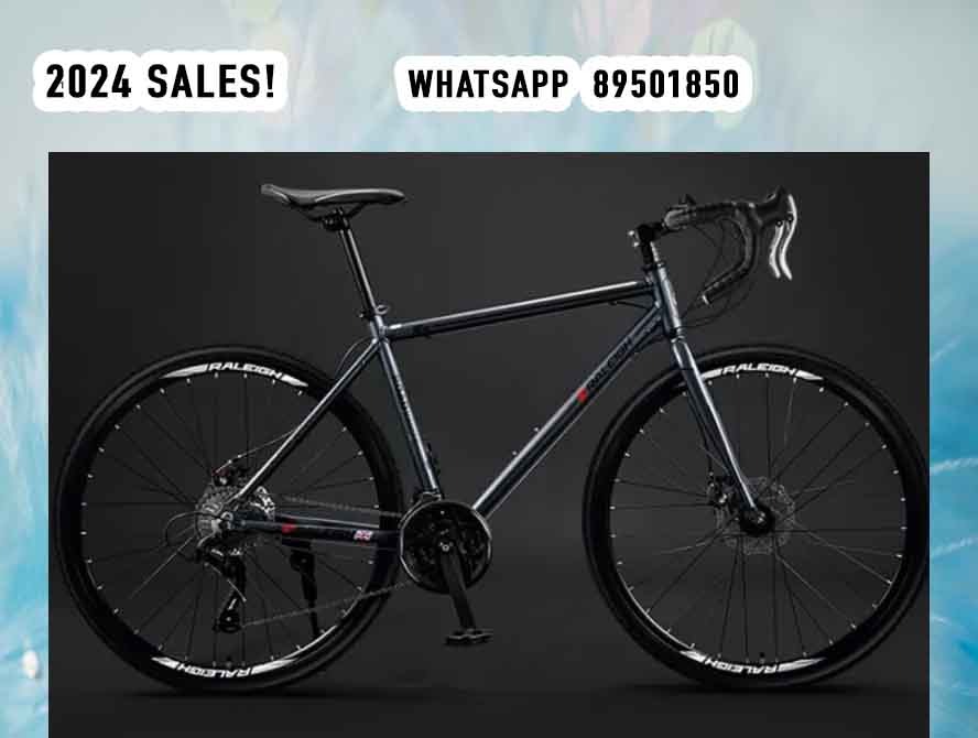 26" 24 Speed Raleigh Road bike S9 Hybrid bike Road 29 front rack kid ...