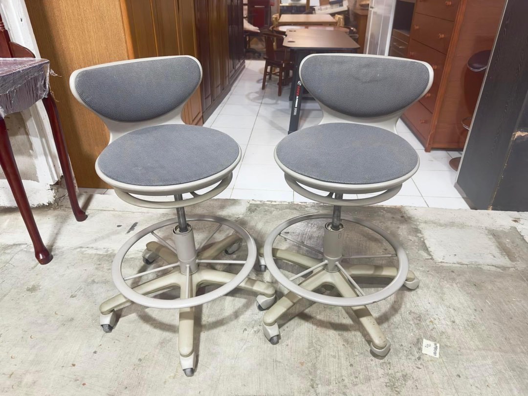 2pcs okamura stool Japan surplus, Furniture & Home Living, Furniture ...