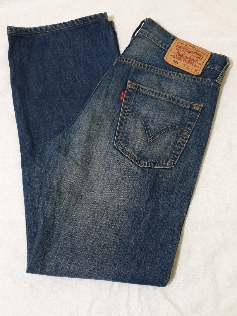 521 Levis (Royal blue shade), Men's Fashion, Bottoms, Jeans on Carousell