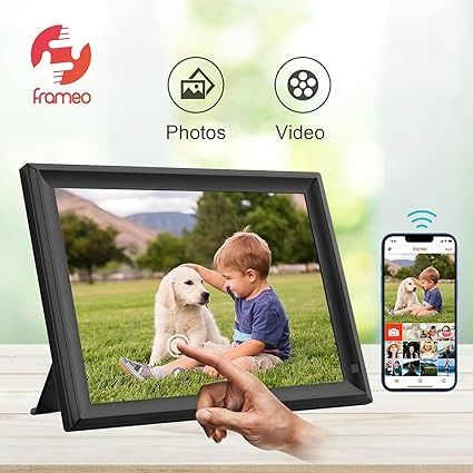64GB 15.6inch FRAMEO Digital Photo Frame with 1920x1080 FHD IPS LCD ...