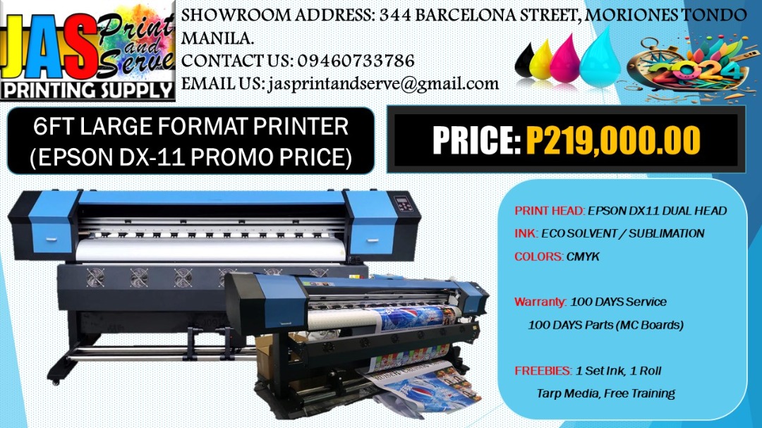 6FT SUBLIMATION PRINTER MACHINE (PROMO PRICE), Computers & Tech ...