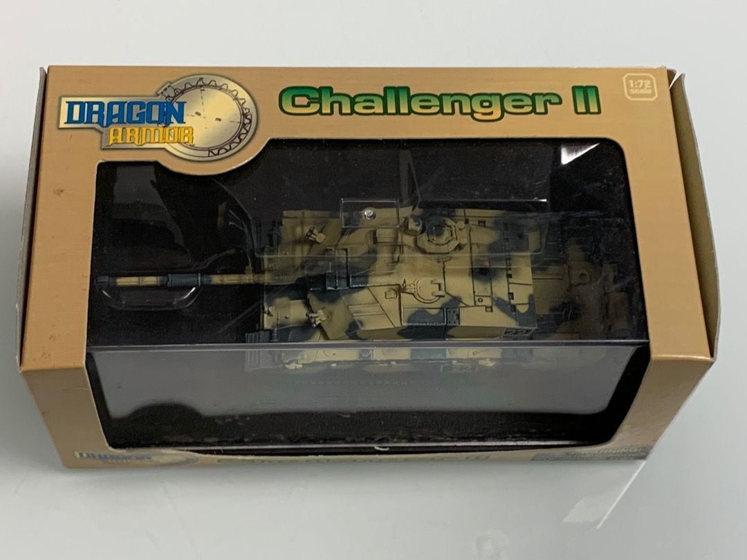 全新 1:72 Dragon Armor Challenger II 挑戰者2坦克 金屬英軍坦克, 興趣及遊戲, 玩具 & 遊戲類 ...