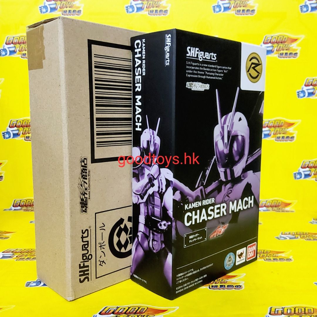 全新未開封 BANDAI 魂商店限定 SHF KAMEN RIDER CHASER MACH 幪面超人 假面騎士 DRIVE 追跡 馬赫, 興趣及遊戲, 玩具 & 遊戲類 - Carousell
