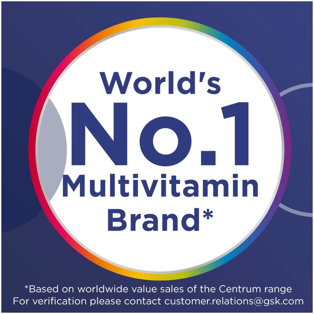 英國代購 Centrum Advance 50+ Multivitamin with Vitamins C & D Tablet 30 per ...