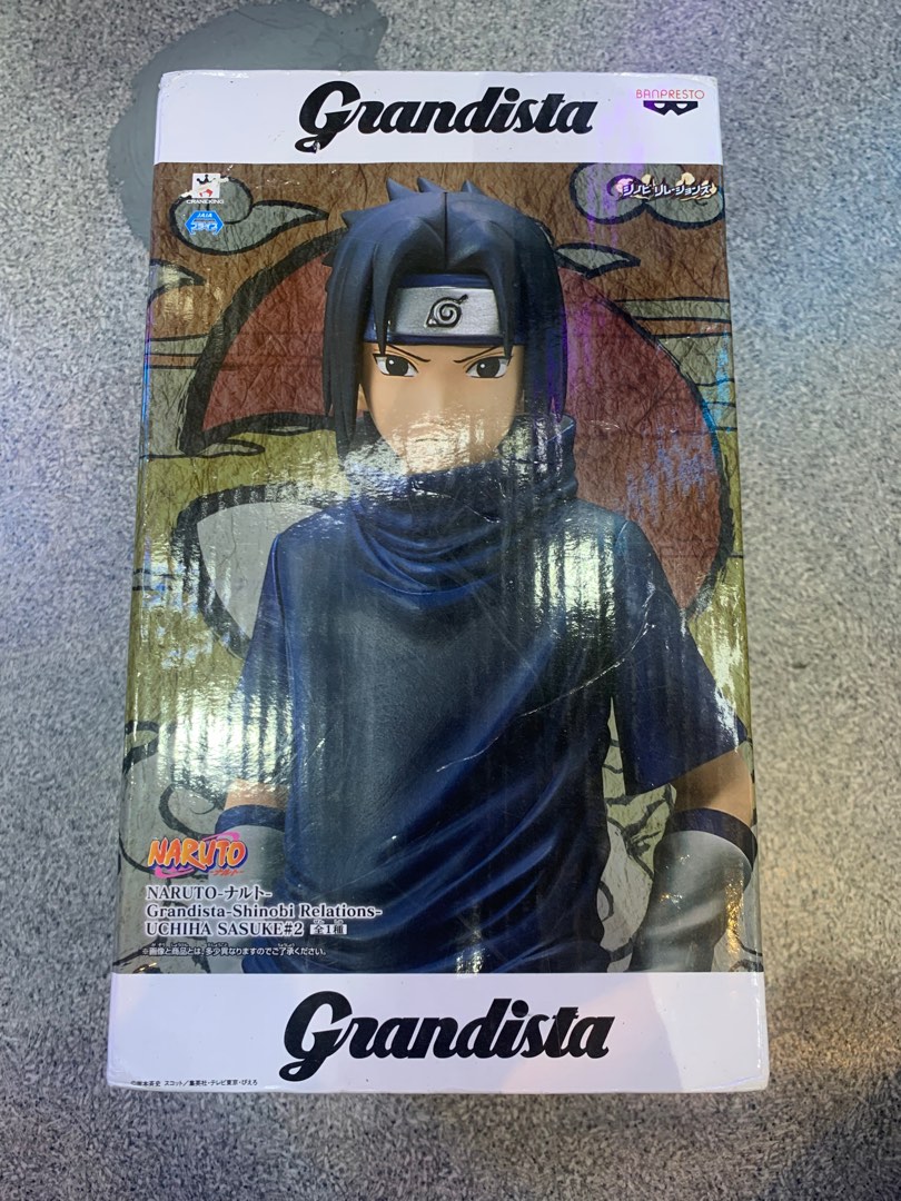 [稀少] Grandista 火影忍者 宇智波佐助 內輪 少年版 NARUTO ナルト Grandista Shinobi Relations UCHIHA SASUKE#2 日版 有標貼 ...