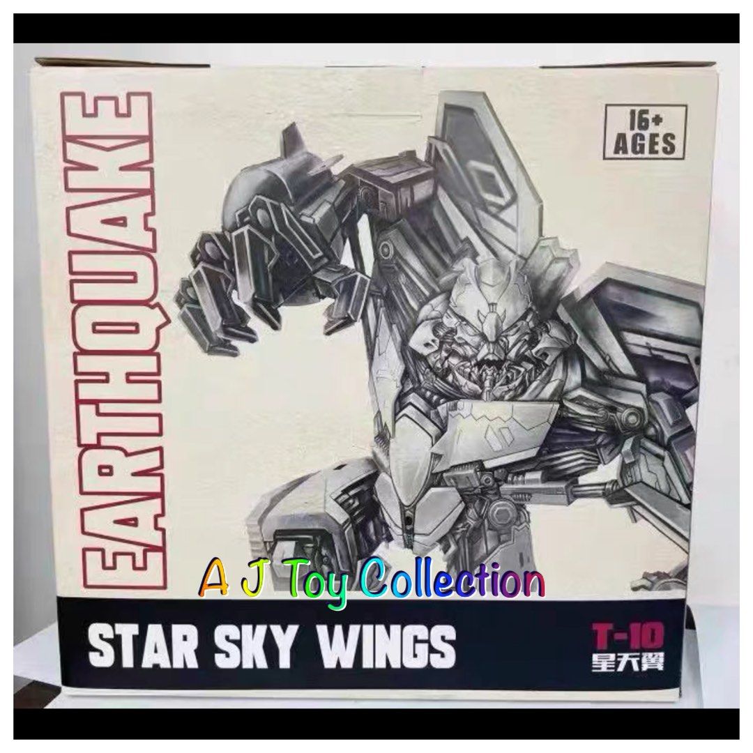 [ In Stock ] Transformers Metal Deformation T-10 T10 Star Sky Wings ...