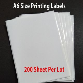 Sticker printing pvc matte For Sale | Stationery & Craft | Carousell ...