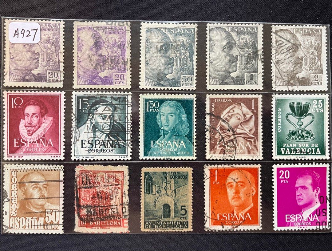 A927 - Europe Spain Famous People, Kings, Cup, Culture, Eagle, Coat of ...
