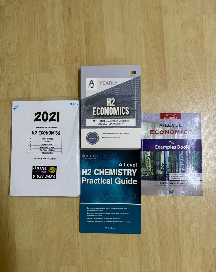 A level assessment books H2 Econs Chemistry, Hobbies & Toys, Books ...