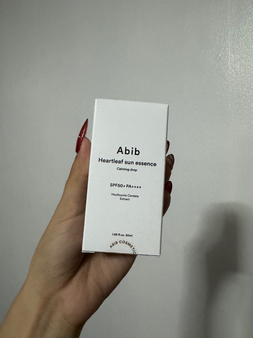 Abib Heartleaf Sun Essence Calming Drop SPF 50+ PA++++, Beauty ...