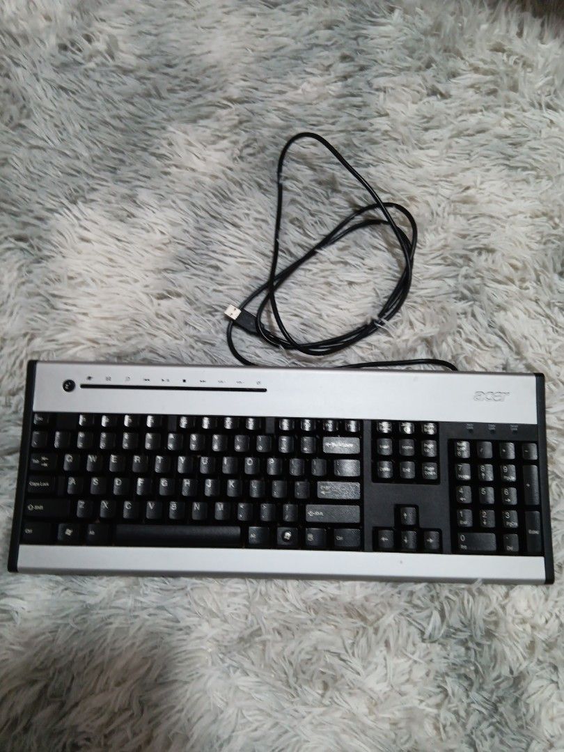 Acer Keyboard, Computers & Tech, Parts & Accessories, Computer Keyboard on Carousell