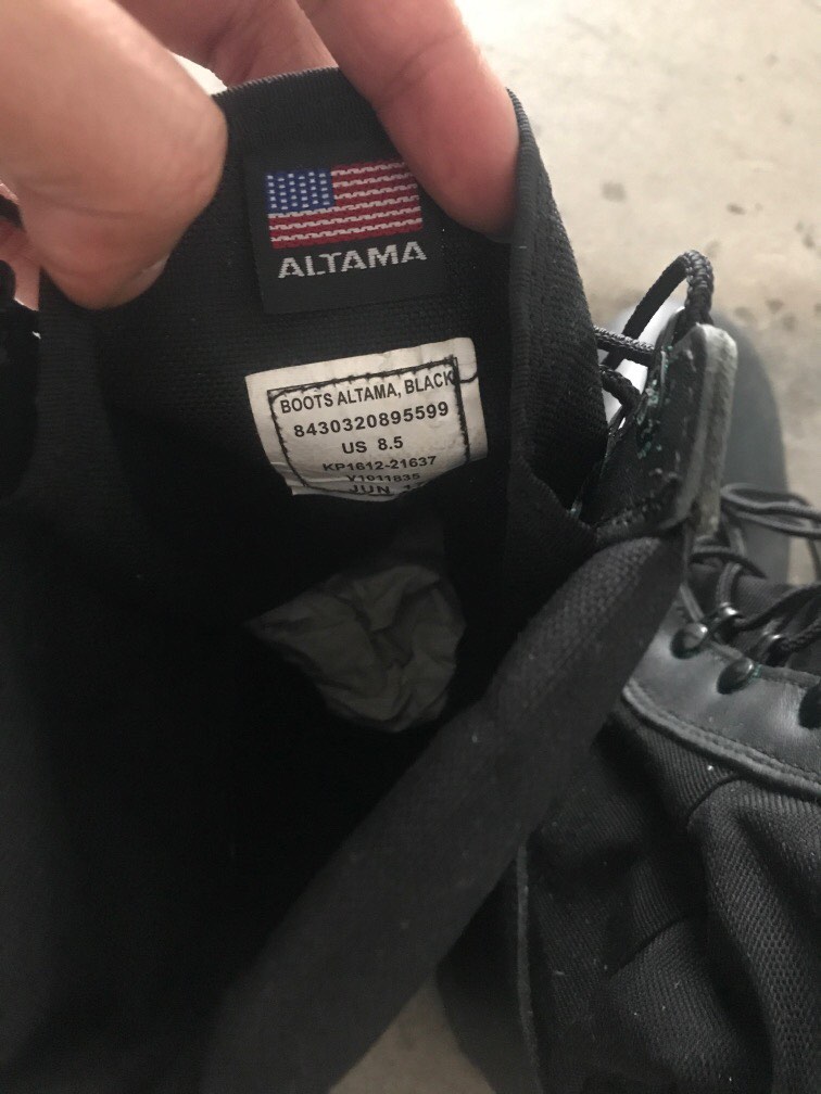 Altama combat boots, Men's Fashion, Footwear, Boots on Carousell