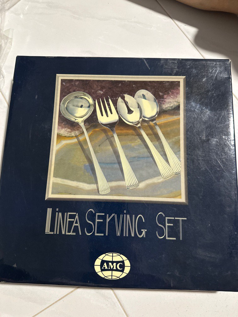 AMC linea serving set, Furniture & Home Living, Kitchenware & Tableware ...