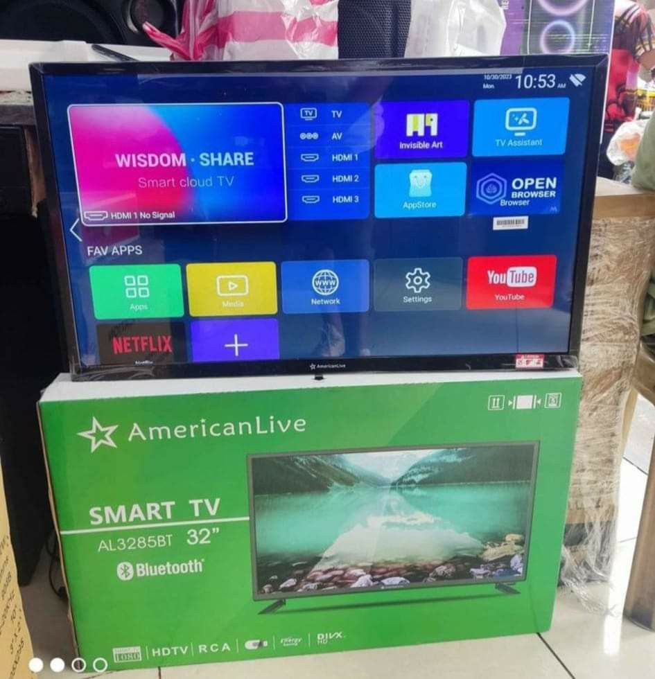 AMERICANLIVE SMART TV 32", TV & Home Appliances, TV & Entertainment, TV on Carousell