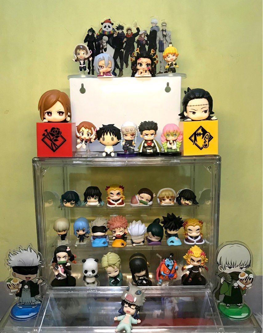 Anime Mini Figures Jujutsu Kaisen, Demon Slayer, One piece, My hero ...