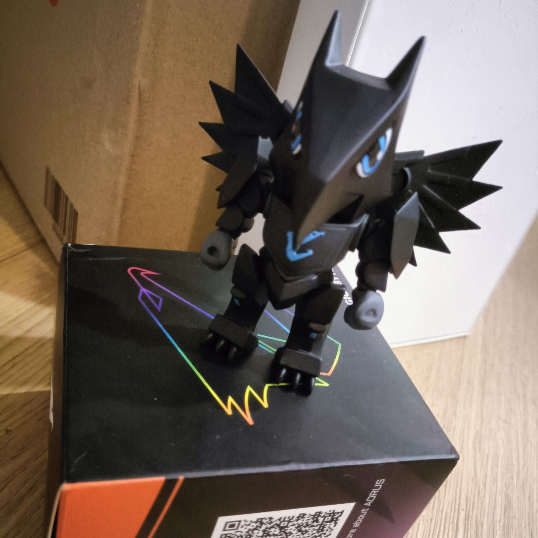 AORUS CHIBI Figurine Black / Robot model action figure, Hobbies & Toys ...