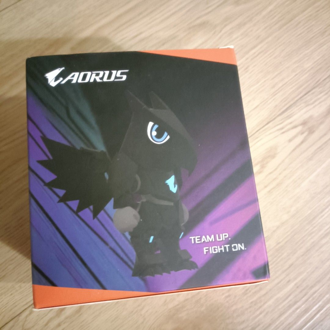 AORUS CHIBI Figurine Black / Robot model action figure, Hobbies & Toys ...