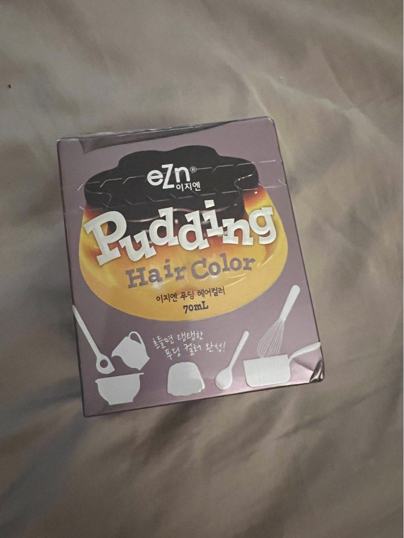 Ash beige grey korean pudding hair color dye, Beauty & Personal Care ...