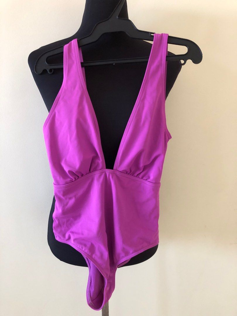 ASOS SWIM one piece v neck, Women's Fashion, Swimwear, Bikinis ...