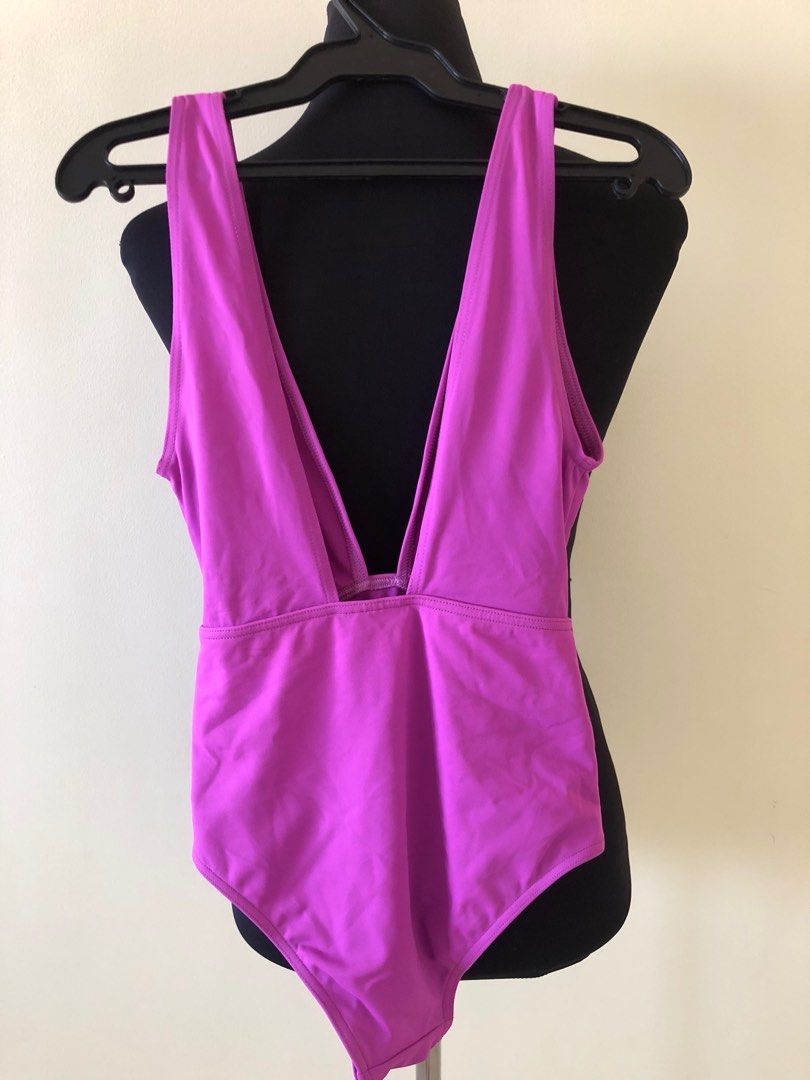 ASOS SWIM one piece v neck, Women's Fashion, Swimwear, Bikinis ...