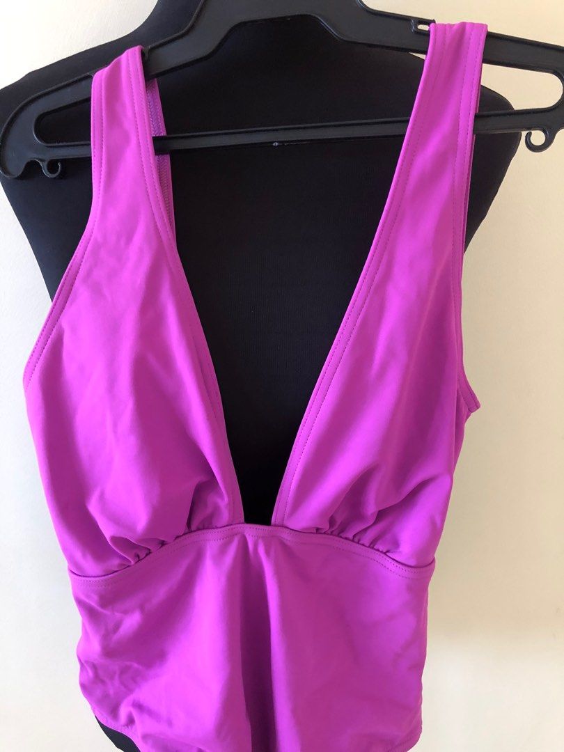 ASOS SWIM one piece v neck, Women's Fashion, Swimwear, Bikinis ...