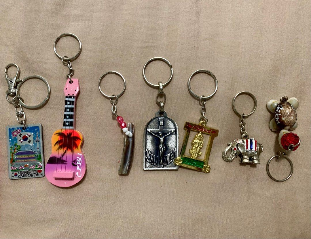 ASSORTED KEYCHAINS, Hobbies & Toys, Travel, Travel Essentials ...