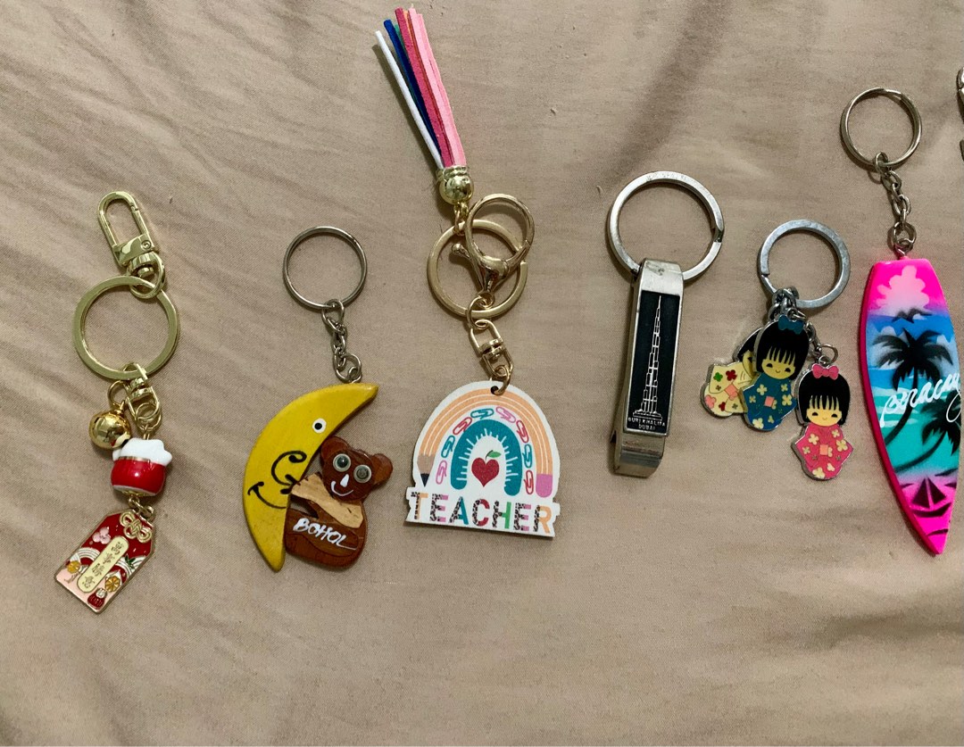 ASSORTED KEYCHAINS, Hobbies & Toys, Travel, Travel Essentials ...