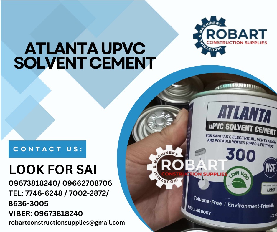 Atlanta PVC Solvent Cement, Commercial & Industrial, Construction Tools ...