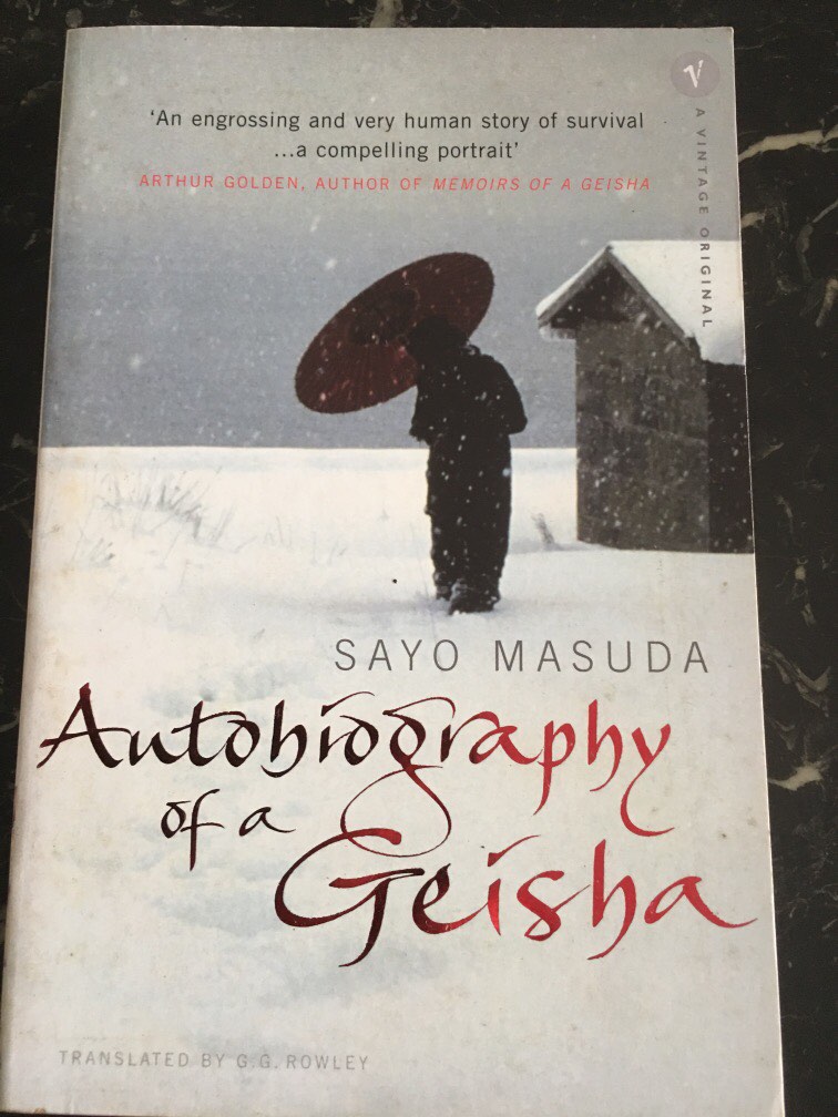 Autobiography of a Geisha by Sayo Masuda, Hobbies & Toys, Books ...