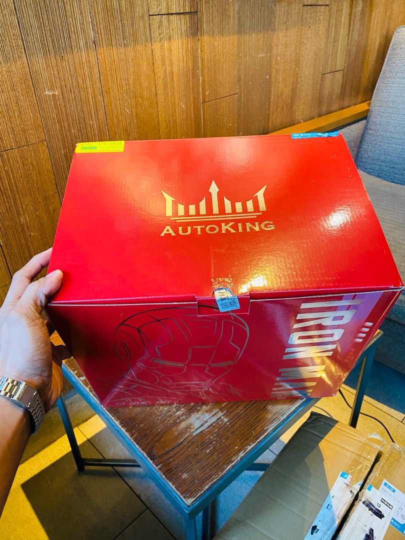 AutoKing IRONMAN MK5 HELMET, Hobbies & Toys, Toys & Games on Carousell