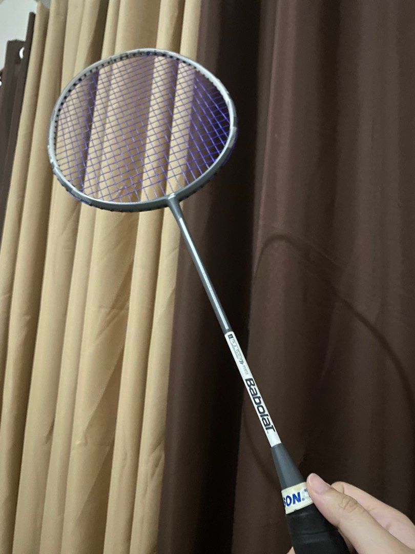 Babolat i-pulse power Badminton Racket, Sports Equipment, Sports ...