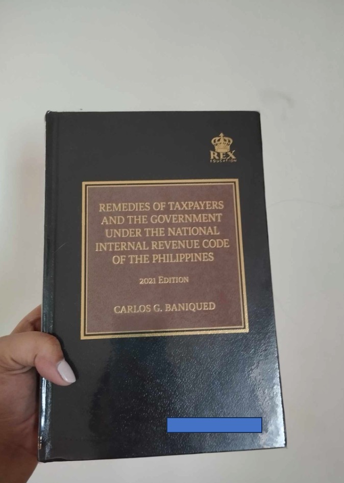BANIQUED Tax Book (Remedies of Taxpayers and the Gov. under the NIRC ...