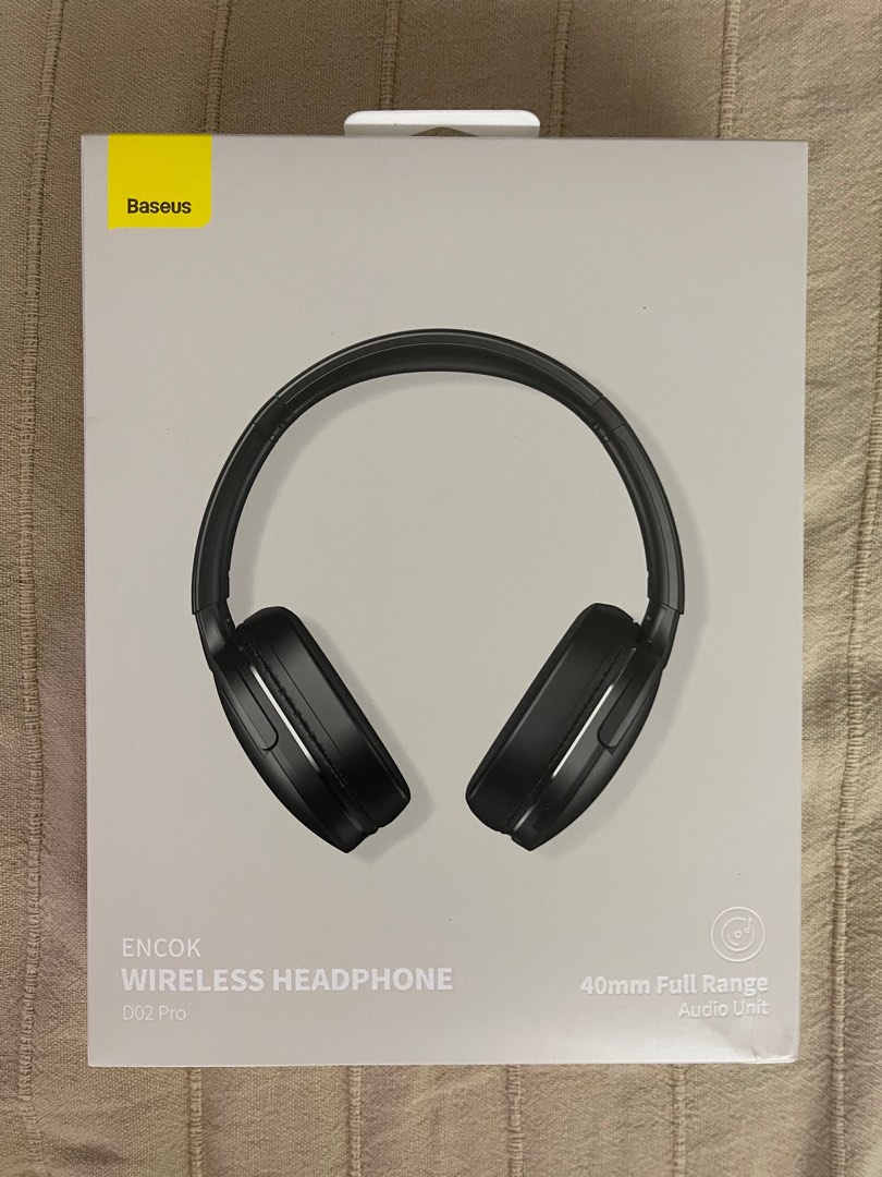 Baseus Encok wireless headphone D02 pro, Audio, Headphones & Headsets ...