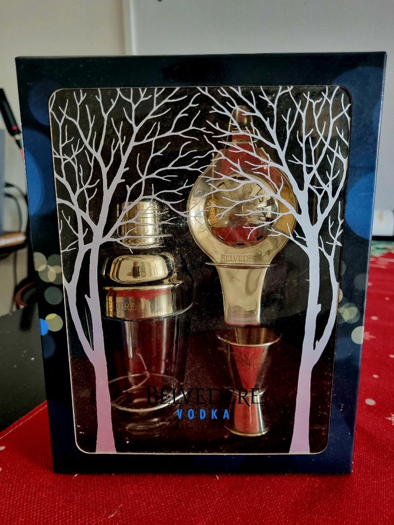 Belvedere Vodka Shaker Set, Everything Else on Carousell