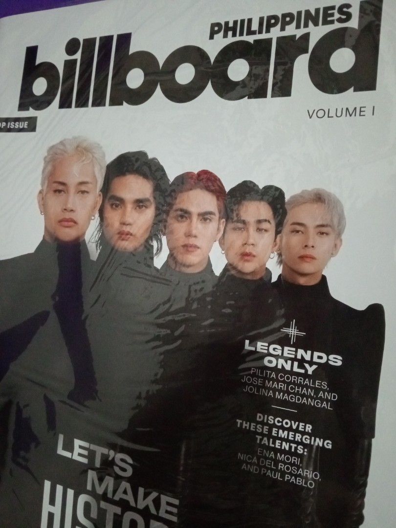 Billboard magazine SB19 cover 1st edition, Hobbies & Toys, Books ...