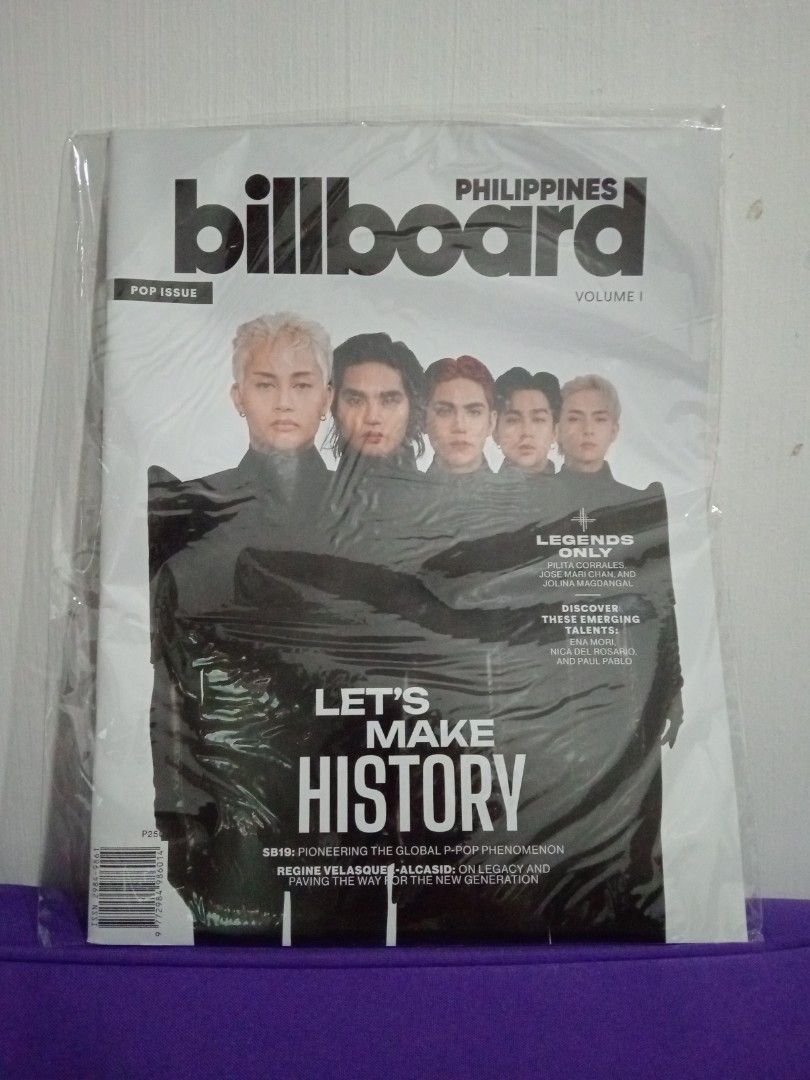 Billboard magazine SB19 cover vol.1, Hobbies & Toys, Books & Magazines ...