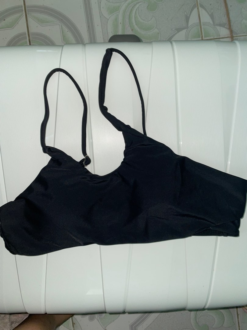 Black bikini, Women's Fashion, Swimwear, Bikinis & Swimsuits on Carousell