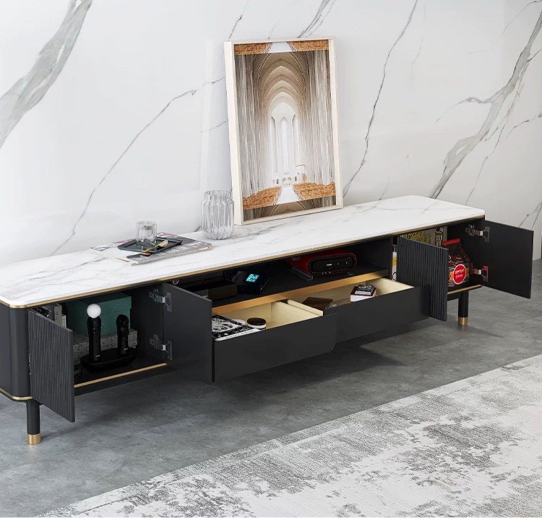 BOND Modern TV Console, Furniture & Home Living, Furniture, TV Consoles on Carousell