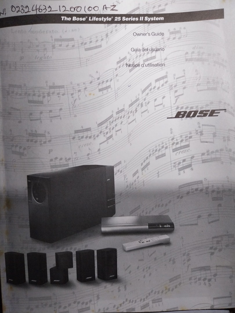 BOSE lifestyle 25 series 2, Audio, Soundbars, Speakers & Amplifiers on ...