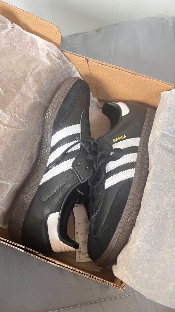 Adidas Samba OG Black Size 6, Women's Fashion, Footwear, Sneakers on ...
