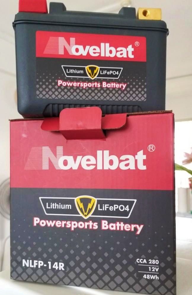 Brand New Novelbat Lithium NLFP-14BR Batt Battery, Car Accessories ...