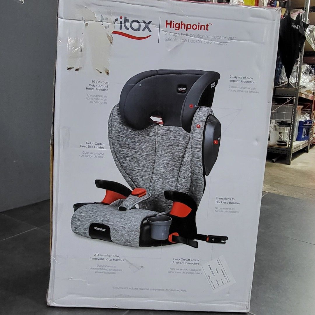 BRITAX Highpoint 2-Stage Positioning Booster Seat, Babies & Kids, Going ...