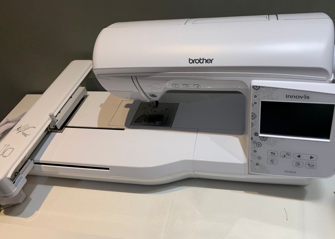 Brother embroidery machine NV880E, Computers & Tech, Office & Business ...