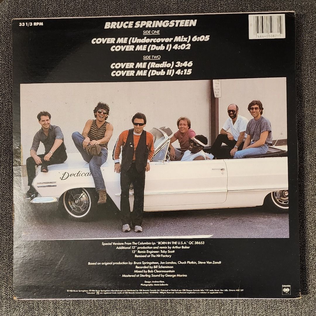 Bruce Springsteen, Cover Me (SINGLE) - 12" Vinyl Record, Hobbies & Toys ...