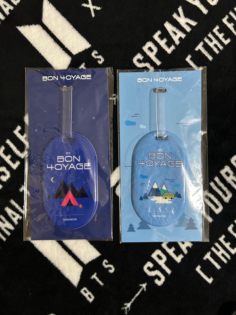 BTS BON VOYAGE LUGGAGE TAG, Hobbies & Toys, Memorabilia & Collectibles ...