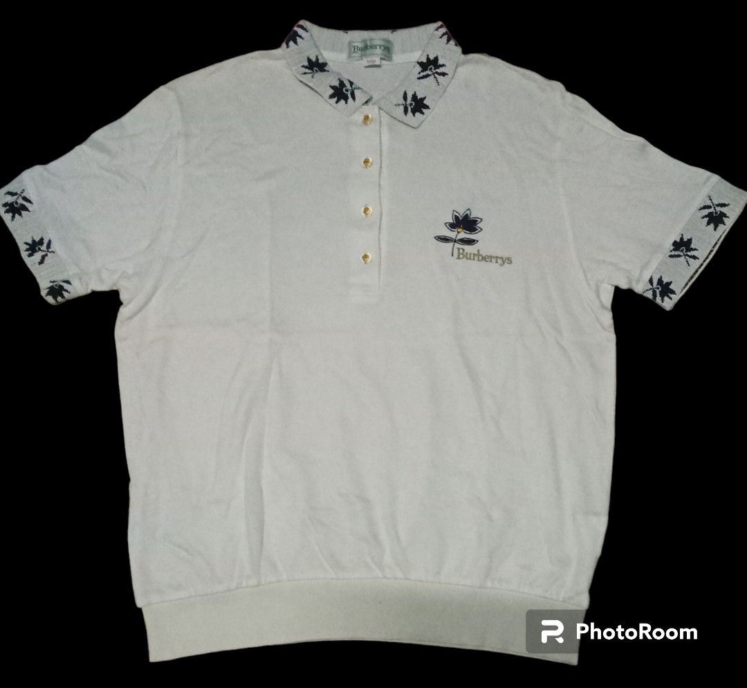 Burberry regd vtg rare, Men's Fashion, Tops & Sets, Tshirts & Polo ...